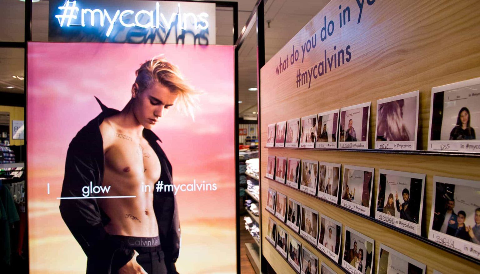 Pop Up Store Calvin Klein #MyCalvins - INSTORE